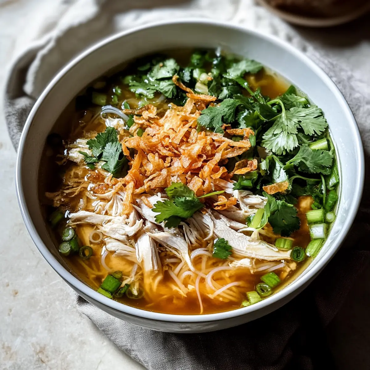 Vietnamesische Hühnerpho – Die perfekte Komfortsuppe